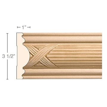Chair Rail: Shop Decorative wooden moldings in cherry, alder, and more ...