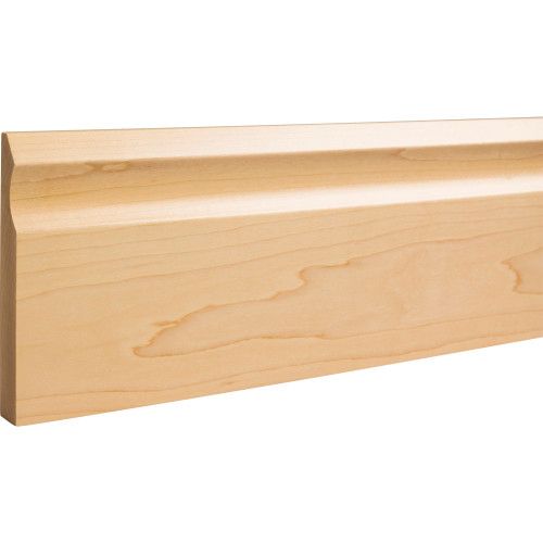 Old School Recessed Wood Baseboards